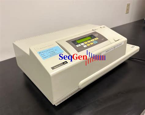 Spectramax M2 Microplate Reader Seqgen