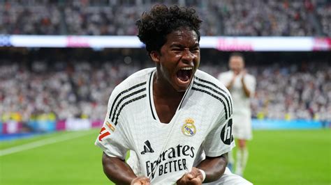 Tiene Algo Especial Endrick Debuta Con El Real Madrid Con Un Golazo De