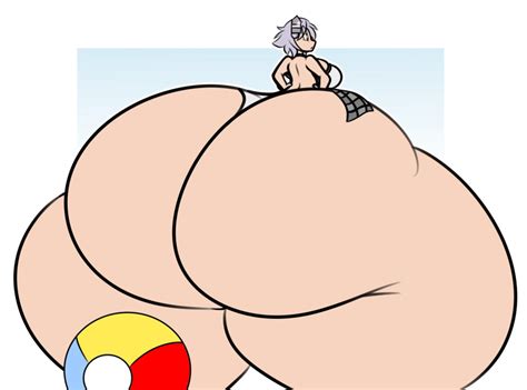 Rule 34 Beach Ball Big Ass Bubble Butt Colossal Ass Female Gigantic