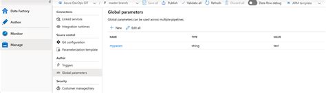 New Global Parameters Feature In Azure Data Factory Tutorials Link