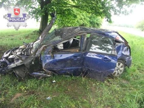 Wypadki w powiecie ryckim Zderzenie w Dęblinie kolizja w Starym