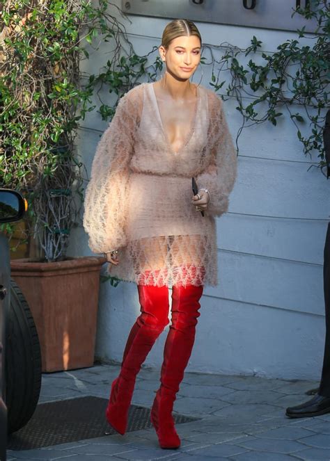 Hailey Baldwin S Sexy Shoes Popsugar Fashion