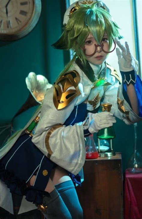 Sucrose Cosplay Costume Genshin Impact Cosplay Suit