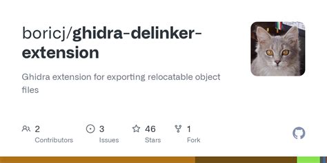 Github Boricjghidra Delinker Extension Ghidra Extension For