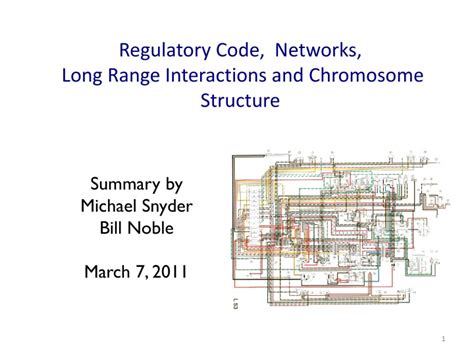 Ppt Regulatory Code Networks Long Range Interactions And Chromosome Structure Powerpoint