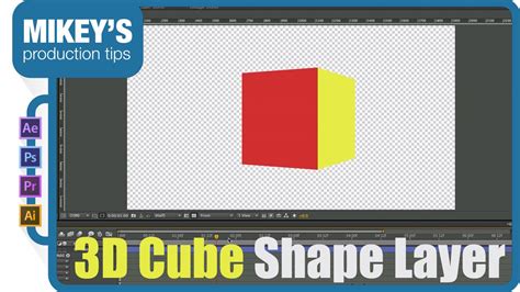Free Shape Layer D Cube In After Effects Youtube