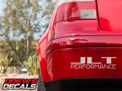 Jlt Performance Decal Jlt Performance Decal