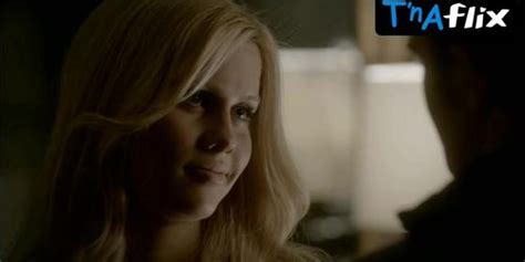 Claire Holt Sexy Scene In The Vampire Diaries