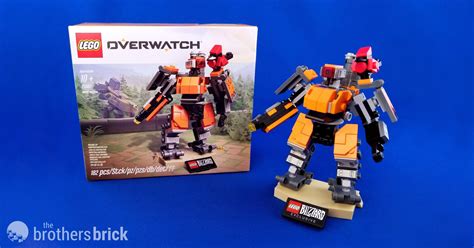 First Ever LEGO Overwatch Set 75987 Omnic Bastion Review The