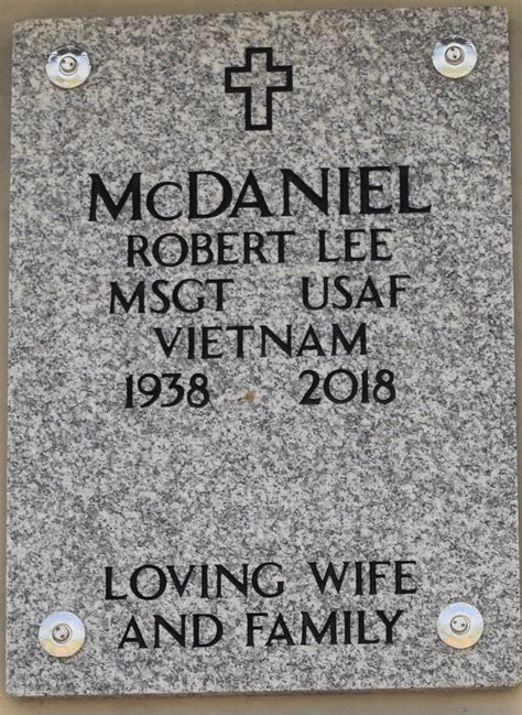 Robert Lee Mcdaniel 1938 2018 Find A Grave Memorial