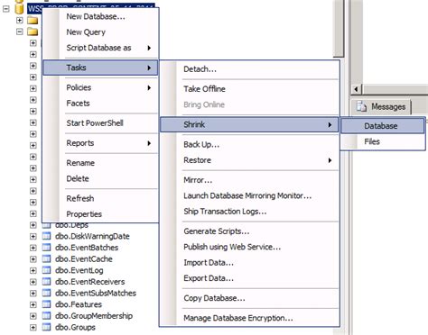 Net Follower Sharepoint How To Shrink Transaction Log File