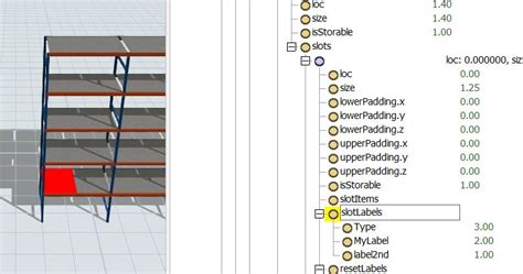 Set More Than One Label In A Rack Slot Flexsim Community