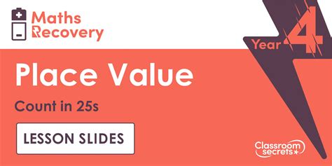 Year 4 Count In 25s Lesson Slides Resource Classroom Secrets