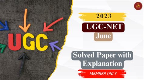 2023 June NTA UGC NET JRF Previous Year Solved Question Paper Part 1 Forensicspedia