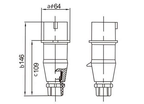 16a Industrial Plug And Socket 5 Pin Ip44 Peaco Support