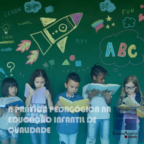 A Prática Pedagógica Na Educação Infantil De Qualidade Escola Aberta