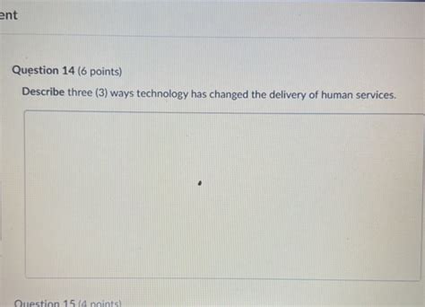 Ent Question Points Describe Three StudyX