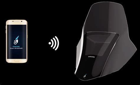 Samsung Smart Windshield Smart Windshield For Motorbike City Magazine