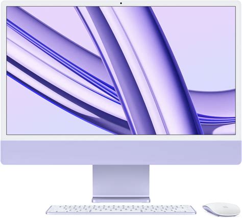 Apple 24 Imac Aio Desktop Computer With M3 Chip 45k Retina Display
