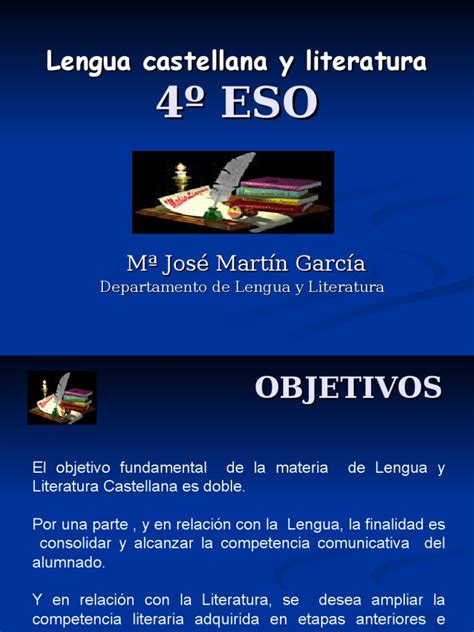 Lg Lengua Y Literatura 4º Eso Pdf