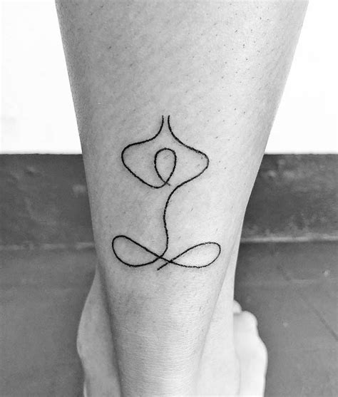 44 Yoga Tattoos With Meaning For Yogis