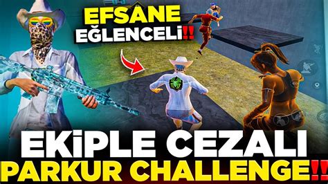 Ekİple Cezali Parkur Challenge Efsane EĞlencelİ Pubg Mobİle Youtube