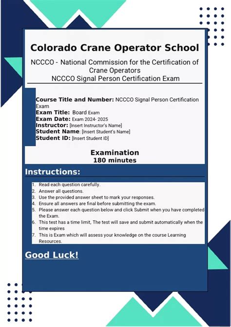 Nccco National Commission For The Certification Of Crane Operators Nccco Signal Person
