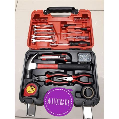 Jual Toolkit 37 Box Set Tool Kit Original Krisbow Kotak Perkakas