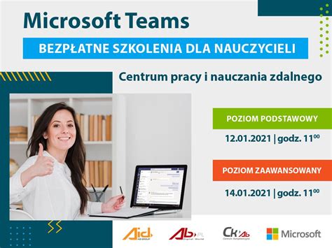 Bezpłatne szkolenia dla nauczycieli Centrum Kompetencyjne AB S A