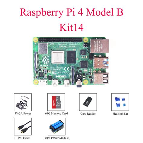 Original Raspberry Pi 4 Model B Development Board Kit Ram 2g 4g 8g 4 Core Cpu 1 5ghz 2 4gand5g