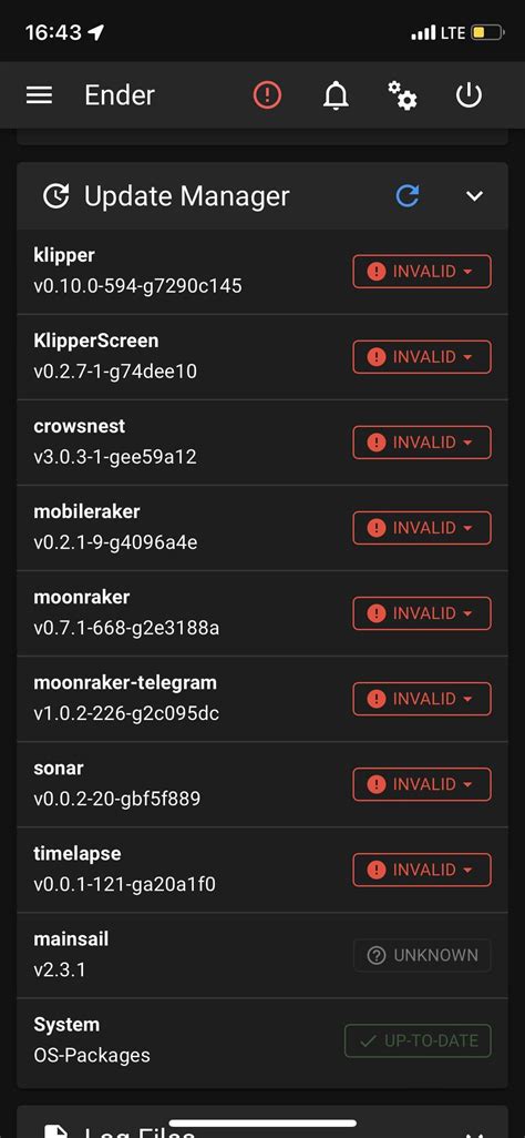 Invalid In Update Manager Rklippers
