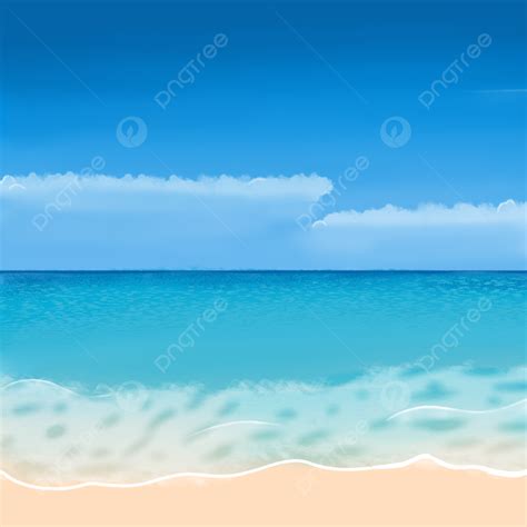 Beach Summer Simple Background Simple Beach Background Background