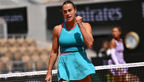 سابالينكا تثأر من كينوين وتبلغ قبل نهائي رولان غاروس موقع 24