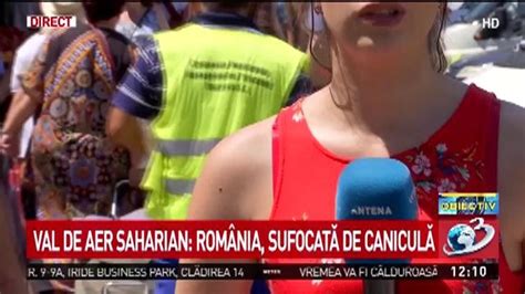 Valul de aer saharian care sufocă România și toată Europa de caniculă