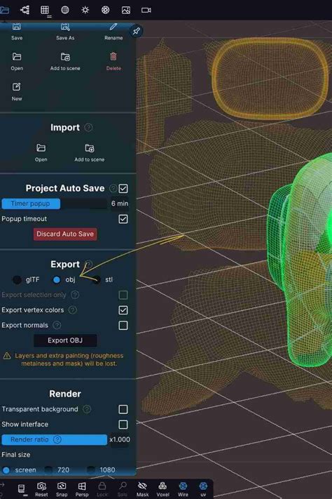 How To Export Nomad Sculpt To Procreate For Coloring