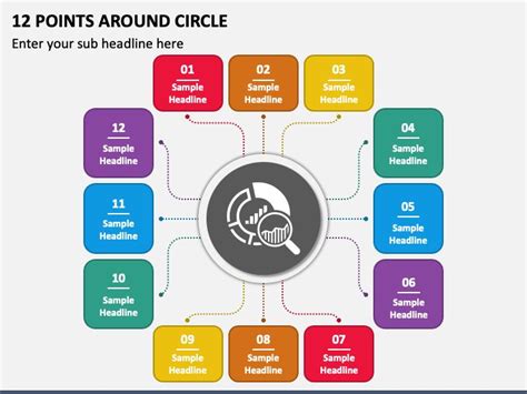 12 Points Around Circle Free Download For Presentations