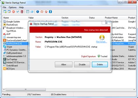 Sterjo Startup Patrol Windows Startup Programs Make Computer Faster