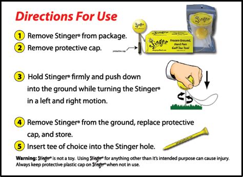 Stinger Golf Tool Watch Stinger Tool Demo