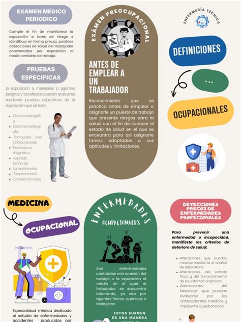 Triptico Salud Ocupacional Pdf Seguridad Y Salud Ocupacional