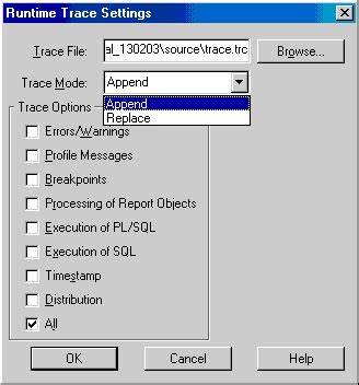 Tuning Oracle Reports