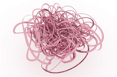 화려한 3d 렌더링입니다 장식의 일러스트 Cgi 구성 기하학적 디자인 텍스쳐 배경 지저분한 문자열의 무리 0명에 대한 스톡 사진 및 기타 이미지 Istock