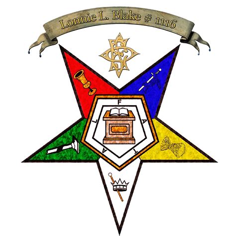 Eastern Star Lonnie L Blake 1116 Grand Prairie Texas Lonnie L