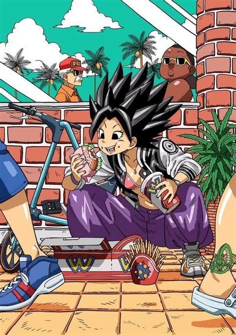 Caulifla Dragon Ball Z Dragon Ball Super Manga Dragon Ball Artwork