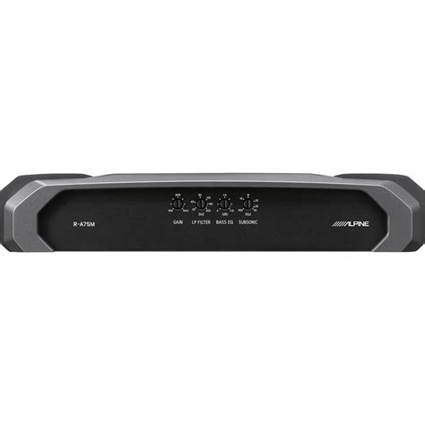 Customer Reviews Alpine R Series Class D Digital Mono Amplifier With Variable Low Pass