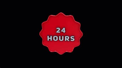 24 Hour Countdown Stock Video Footage For Free Download