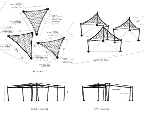Affiniti Residences Roof Top Podium Tensile Membrane Structure