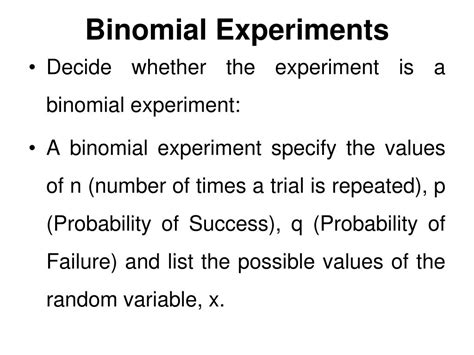 Ppt Binomial Distributions Powerpoint Presentation Free Download