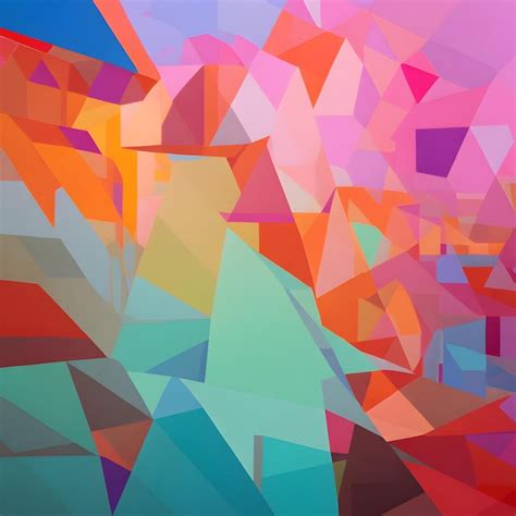 Premium Ai Image Multi Colour Abstract Backgrounds