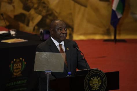 Live South Africa State Of The Nation Address Cyril Ramaphosa Gives