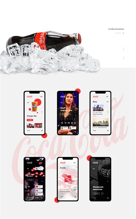 Coca Cola Redesign Concept On Behance